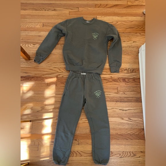 Morgan Stewart | Intimates & Sleepwear | Morgan Stewart Sweat Set ...